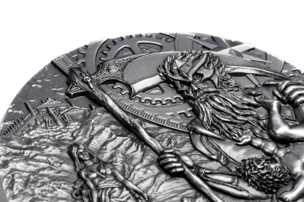 CRONUS Titans 3 oz Silver Coin $20 Cook Islands 2021