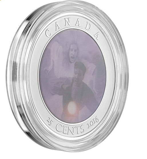 Haunted Bell Island - Lenticular 3D Coin Canada 2016