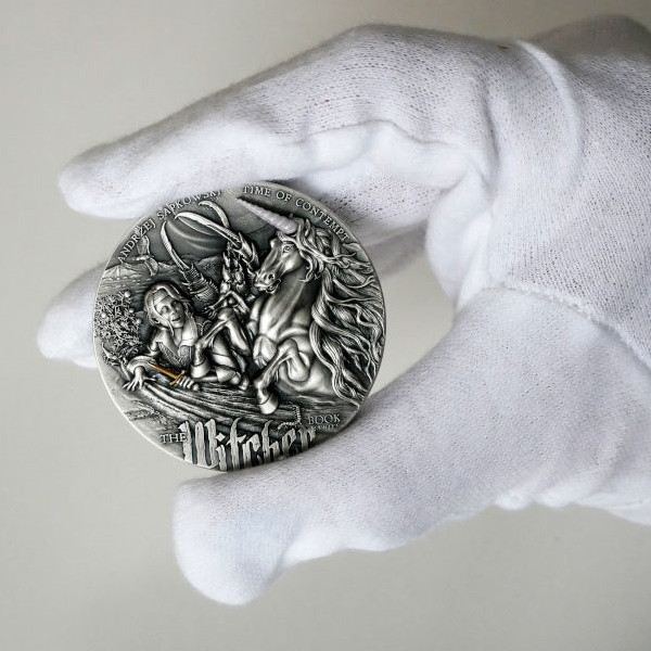 TIME OF CONTEMPT The Witcher 2 oz. Silver Coin Niue 2022
