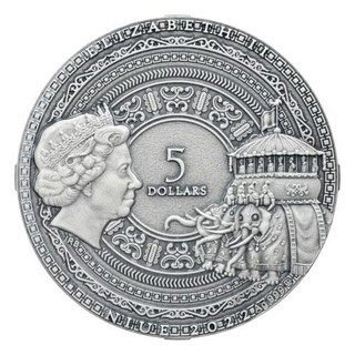 MARCO POLO 3D Famous Explorers Coin Niue 2022