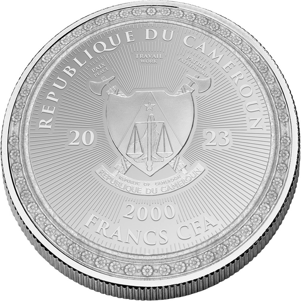 LAST SUPPER 1 oz Silver Coin Cameroon 2023
