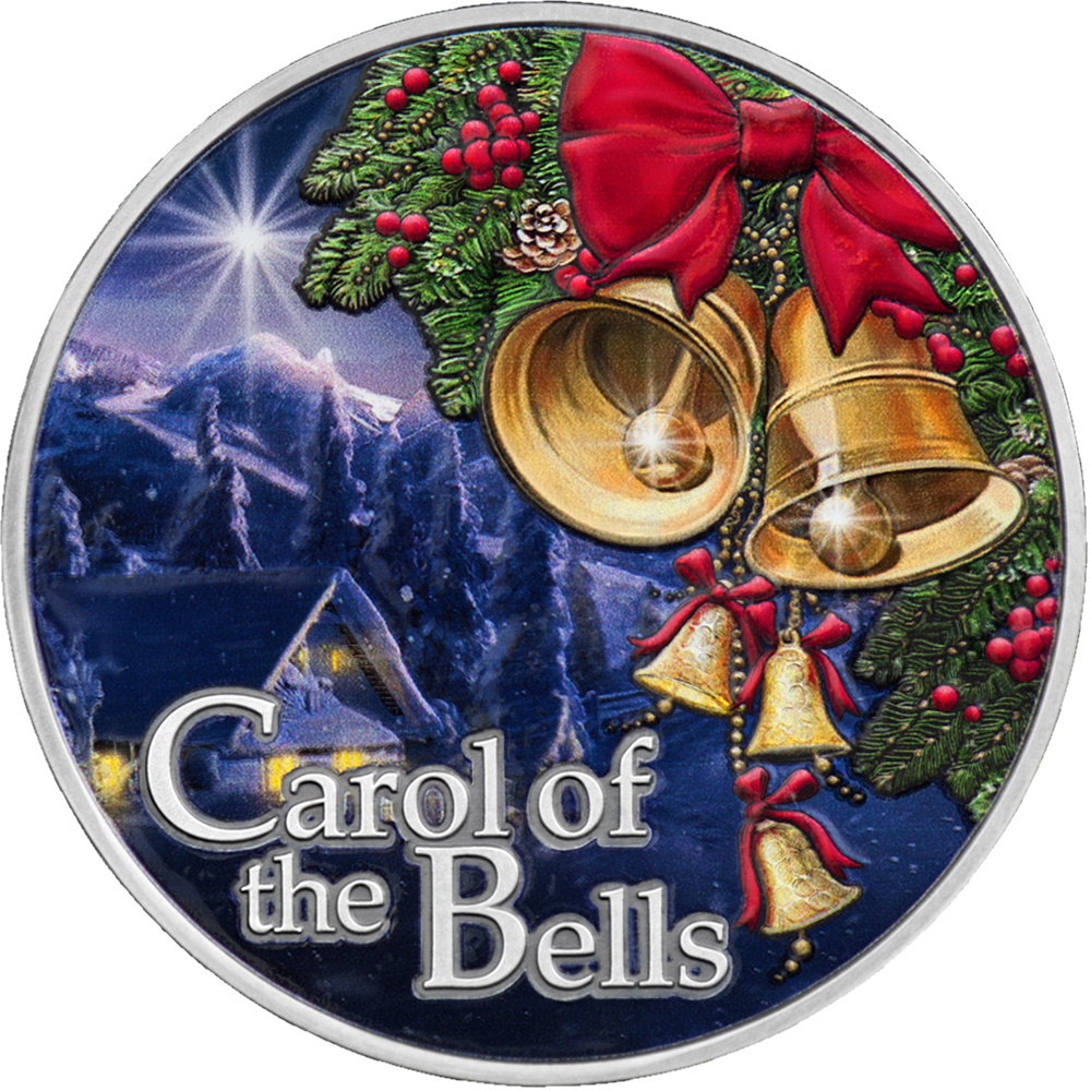 CAROL of the BELLS Silver Coin Cameroon 2021