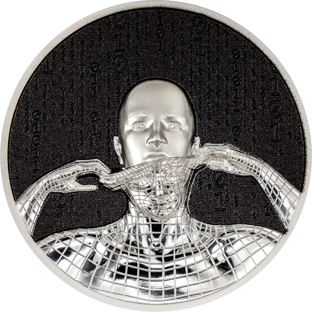 SECOND SKIN 1 oz. Silver Proof Coin $5 Cook Islands 2023