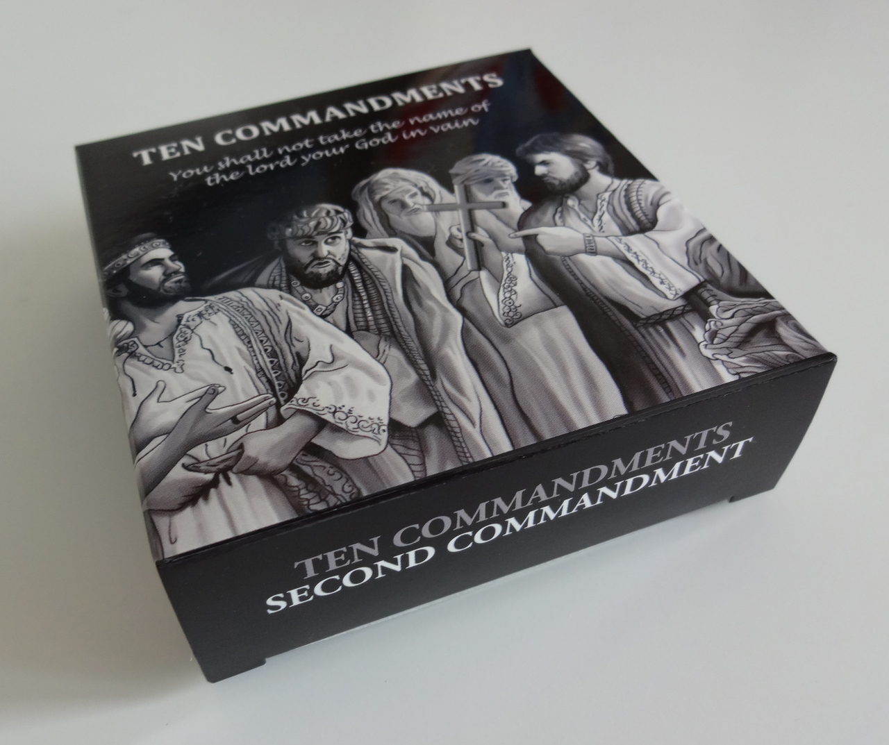 2nd. Commandment $2 Palau 2014 Silver Proof Coin