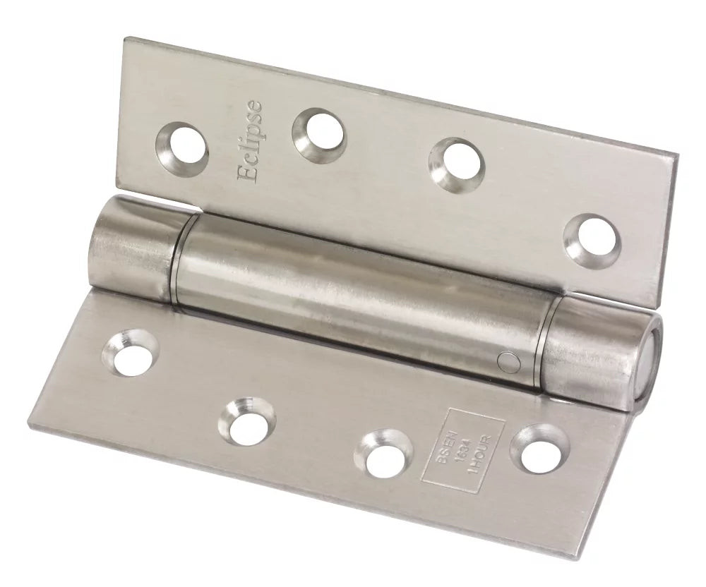 ECLIPSE SATIN STAINLESS STEEL UNGRADED FIRE RATED ADJUSTABLE SELF ...