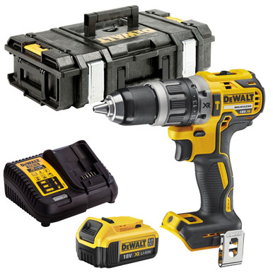 Dewalt DCD796N 18V Brushless Combi Drill 1 x 4.0Ah Battery Charger ...