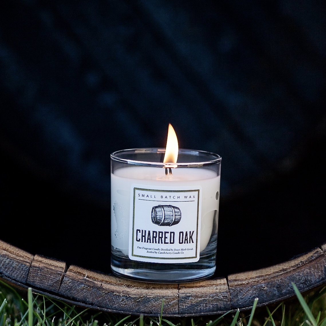 Charred Oak Candle - Sweet Mash