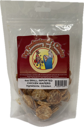 4oz Small Chicken Wafers - Pet Professional's Choice