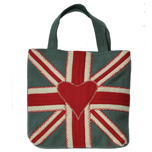 Union Jack Bag (Grey) - Jan Constantine