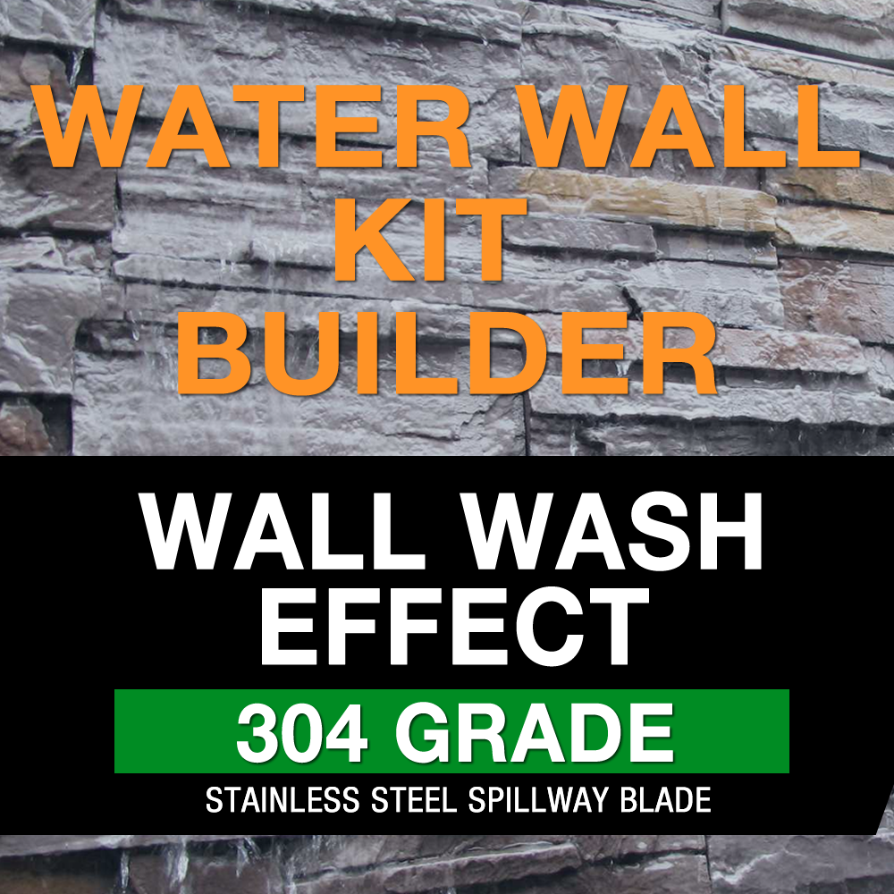 WATER WALL - DIY Water Wall Kits - Wall Wash / Cascade Effect ...
