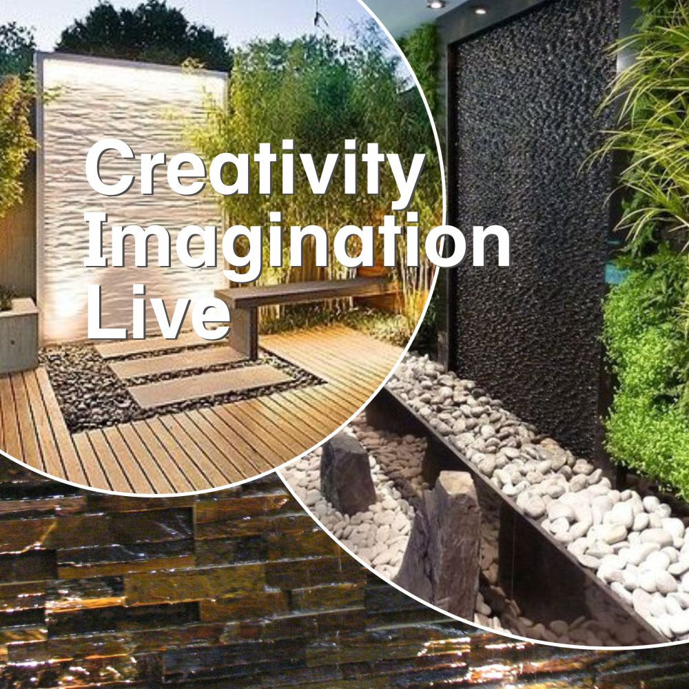 900mm Wide Cascade Water Wall Water Feature Effect Complete Kit