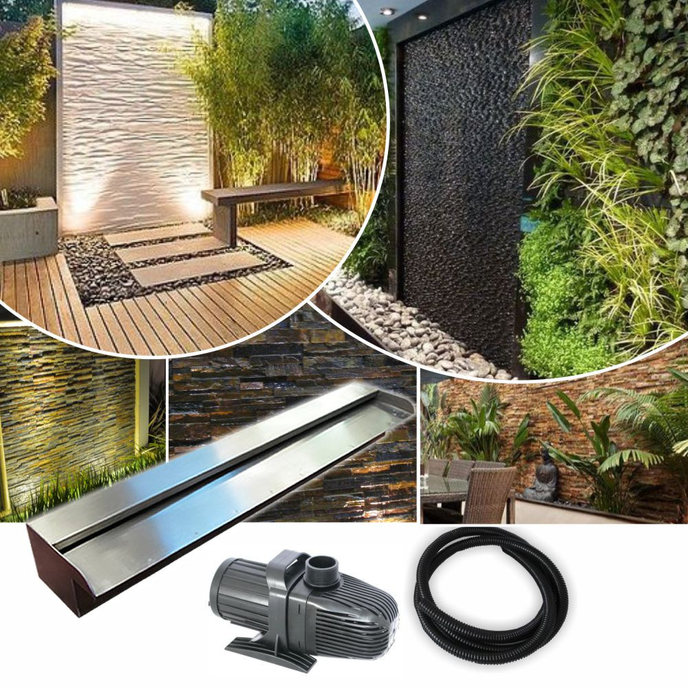 WATER WALL - DIY Water Wall Kits - Wall Wash / Cascade Effect ...