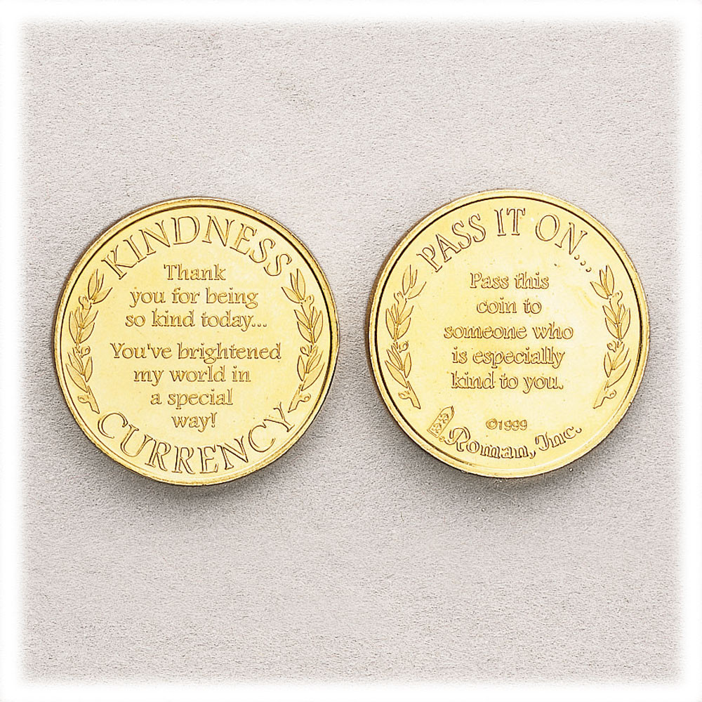 Kindness Currency Pocket Tokens - 4 count | St. Patrick's Guild