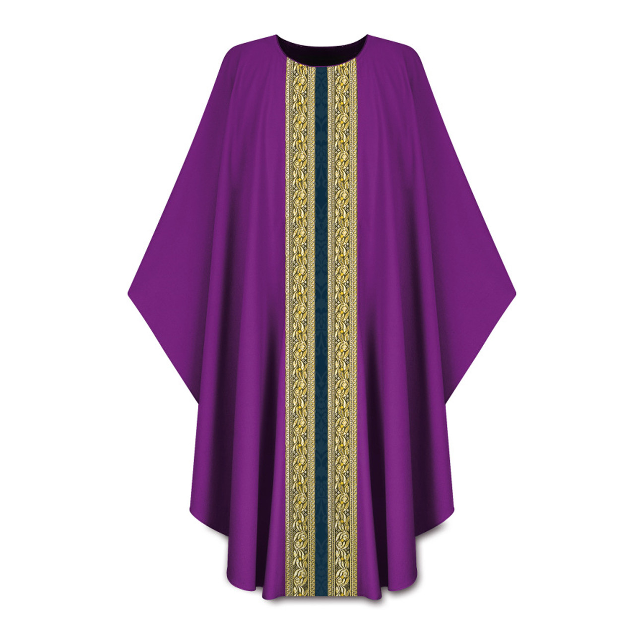 3221 Purple Chasuble in Brugia | St. Patrick's Guild