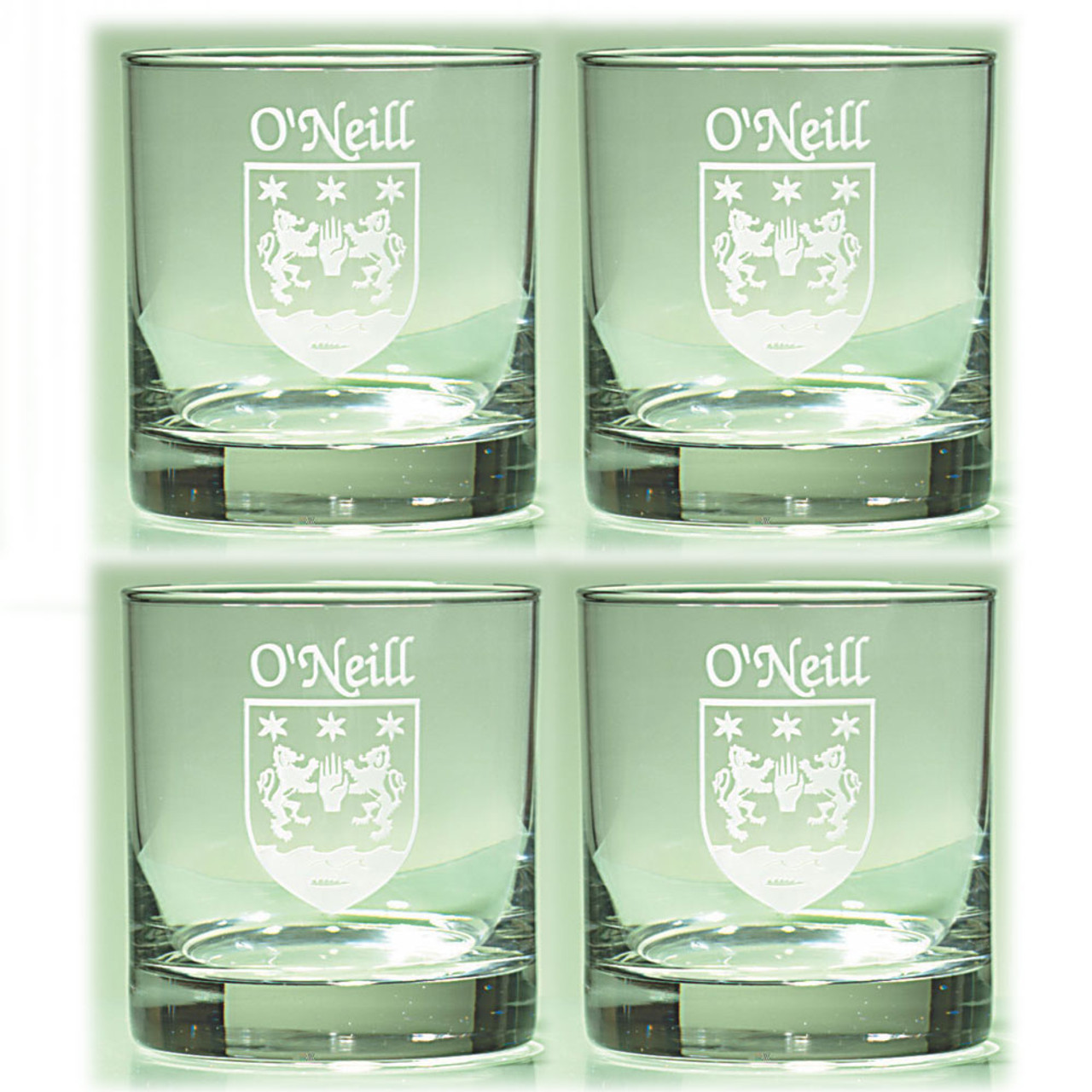 Kitchen & Dining Sand Etched Sheehan Irish Coat of Arms Whiskey ...