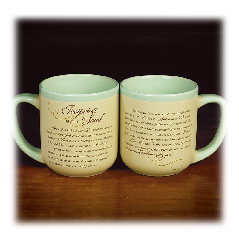 Footprints Mug | St. Patricks Guild
