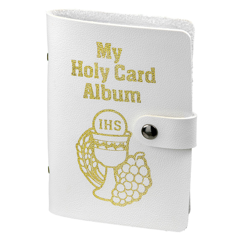 Holy Card Holder White | St. Patricks Guild