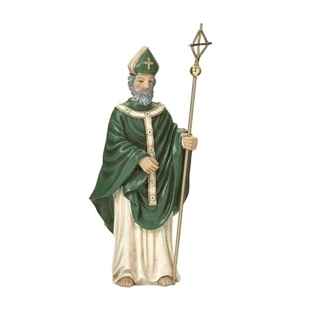 St. Patrick Resin Statue 4-3/4" | St. Patrick's Guild