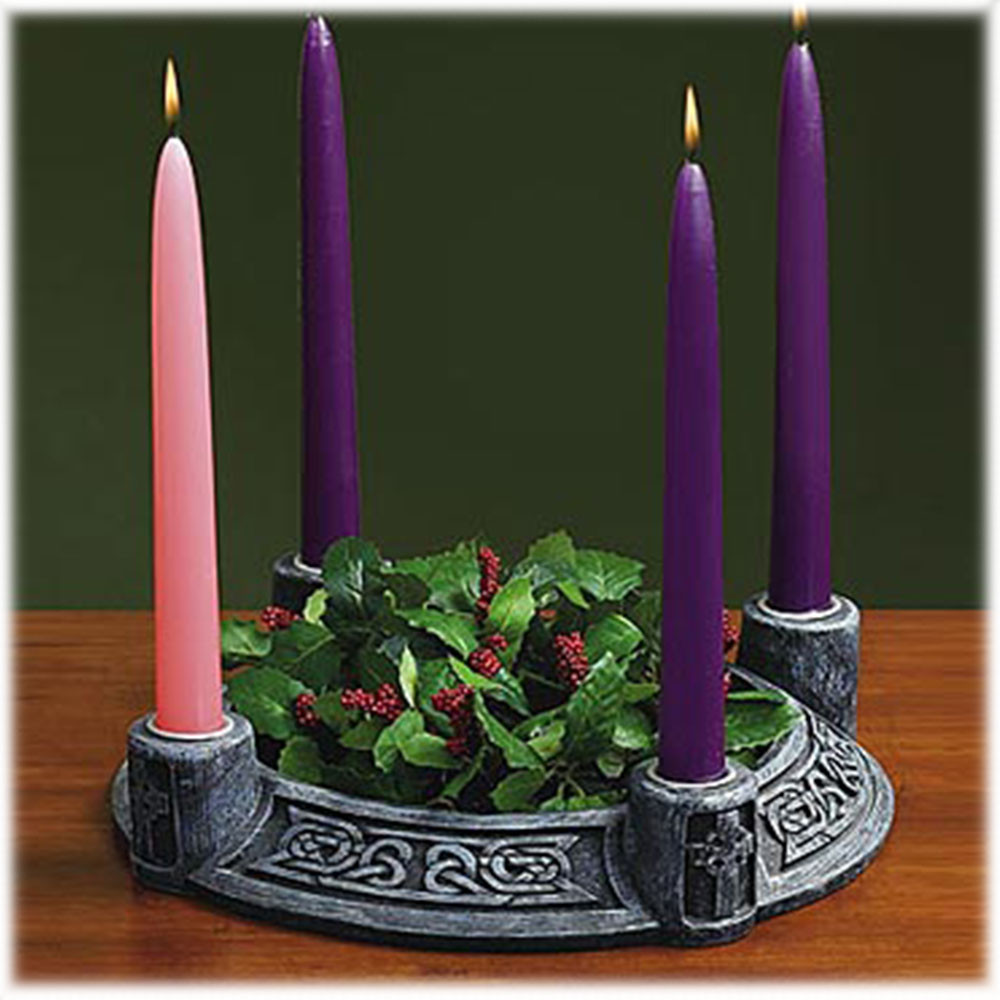 Greystone Celtic Advent Wreath | St. Patrick's Guild