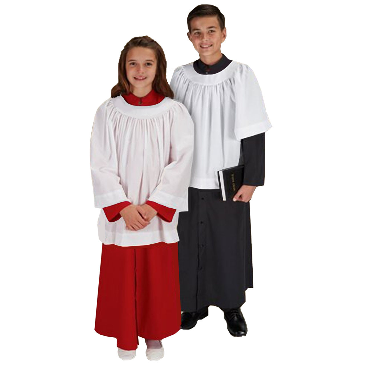 895 Round Neck Altar Server Surplice | St. Patrick's Guild