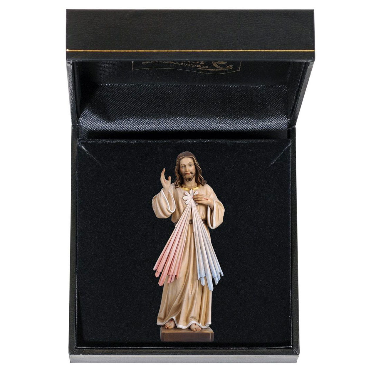 3" Wood Divine Mercy Statue | St. Patrick's Guild