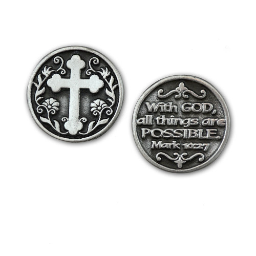 Blessings Pocket Crosses - 6 Styles | St. Patricks Guild