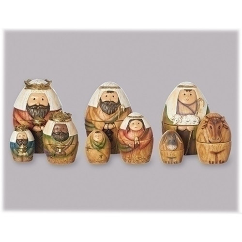 DEMDACO Nesting Angels Set | St. Patrick's Guild