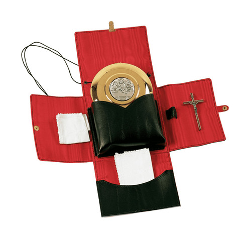 Lamb and Cross Hospital Pyx- 60 Communion Wafers | St. Patricks Guild