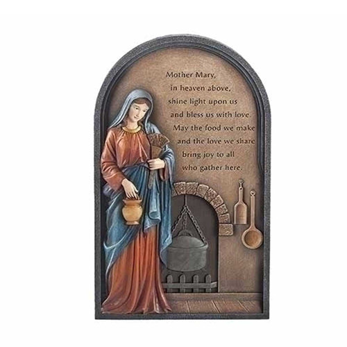 Kitchen Prayer Irish Plaque Pewter St Patricks Guild