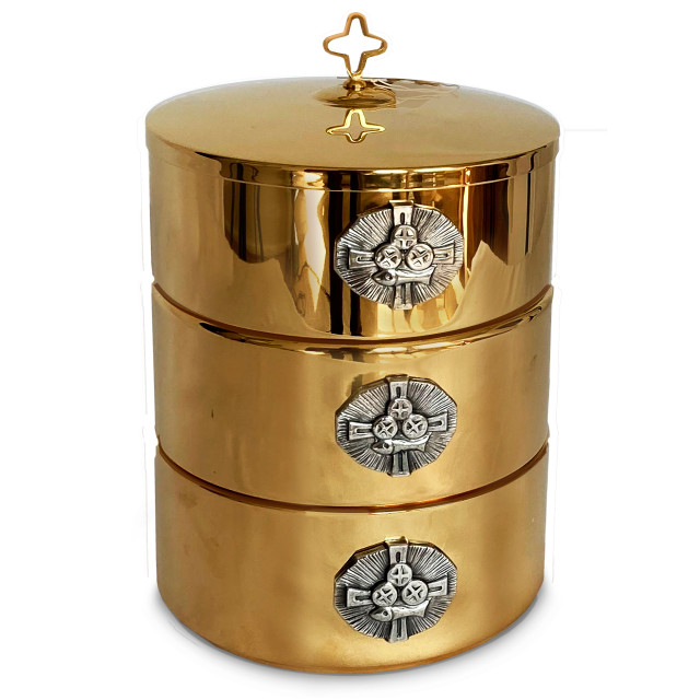 5535 Triple Stacking Ciborium | St. Patrick's Guild