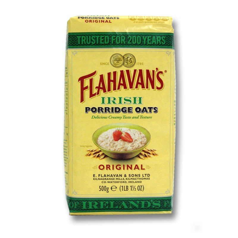 Flahaven's Irish Porridge Oats from Ireland | St. Patrick's Guild