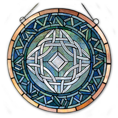 Irish Stained Glass Window Celtic Knot | St. Patrick's Guild