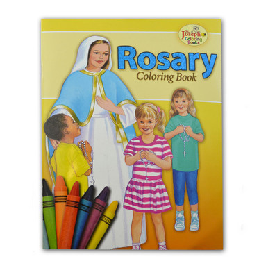 rosary coloring book