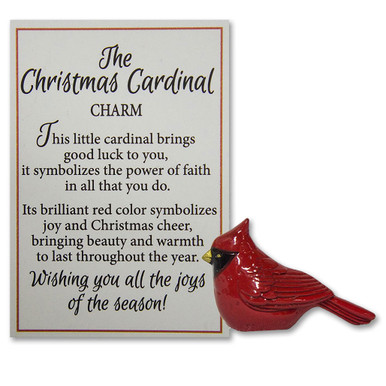 Christmas Cardinal Charms | St. Patrick's Guild