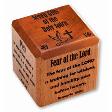Confirmation Scripture Cube Seven Gift | St. Patrick's Guild