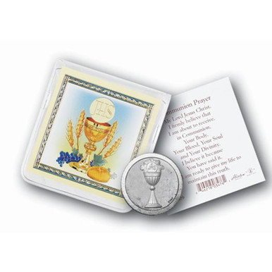 Communion Token w/Pouch and Holy Card | St. Patrick's Guild
