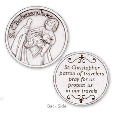 St Christopher Pocket Token | St. Patrick's Guild