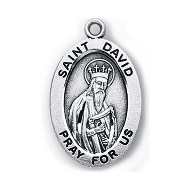 Small St. David Medal Necklace | St. Patrick's Guild