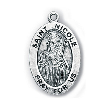St. Nicole Medal Necklace | St. Patrick's Guild