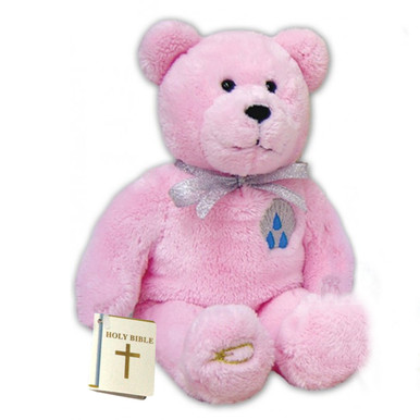 Pink Baptism Holy Bear | St. Patrick's Guild