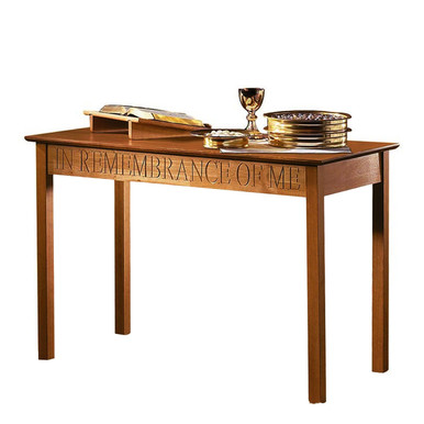 ES356 Solid Wood Communion Table | St. Patrick's Guild