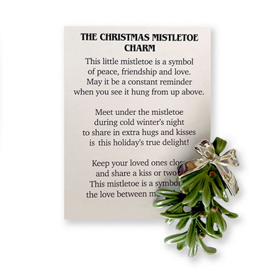 Mistletoe Charm & Message Card | St. Patrick's Guild