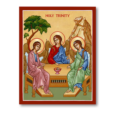 4.5x6 Holy Trinity Icon | St. Patrick's Guild