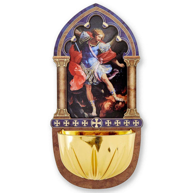 Saint Michael Holy Water Font | St. Patrick's Guild