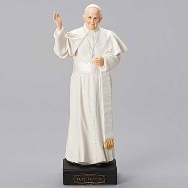 11IN Pope Francis Statue | St. Patrick's Guild