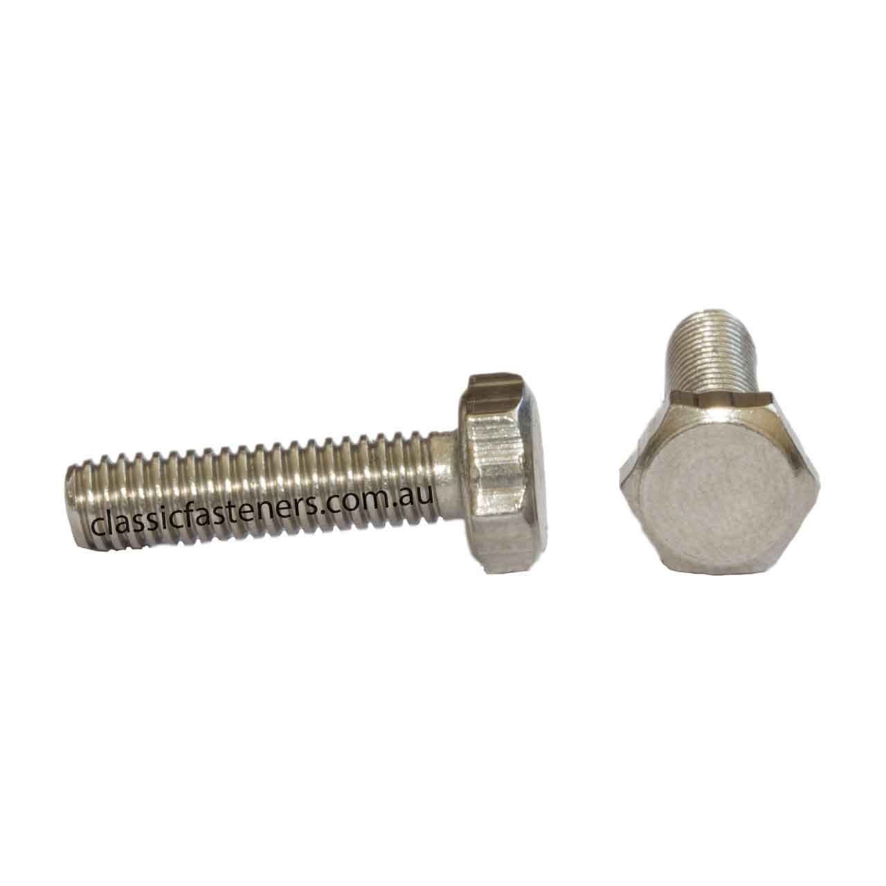 Set Screw 2BA x 3/4 Stainless - Classic Fasteners
