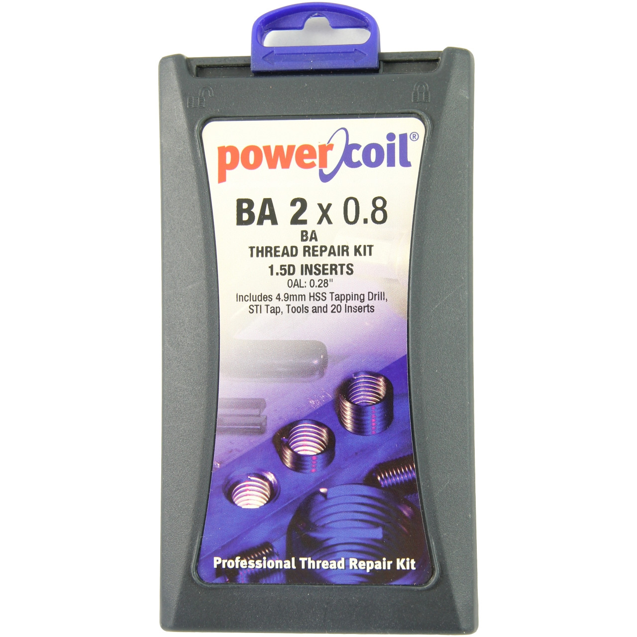 PowerCoil Thread Insert Kit : 2 BA - Classic Fasteners
