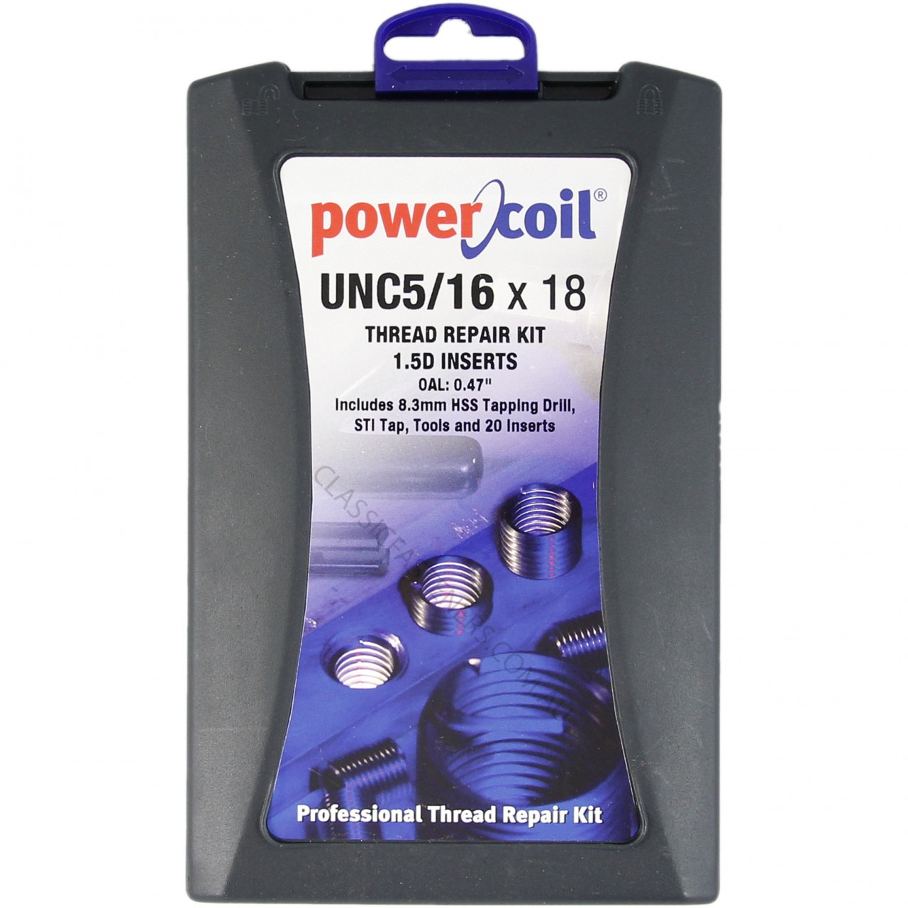 PowerCoil Thread Insert Kit : 5/16-18 UNC - Classic Fasteners