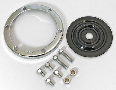 Replica Lucas Altette Horn Chrome Bezel & Nuts Kit with Tone Disc 1953 ...