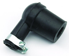 Black Rubber Spark Plug Cap - Non Resistor - Classic Fasteners